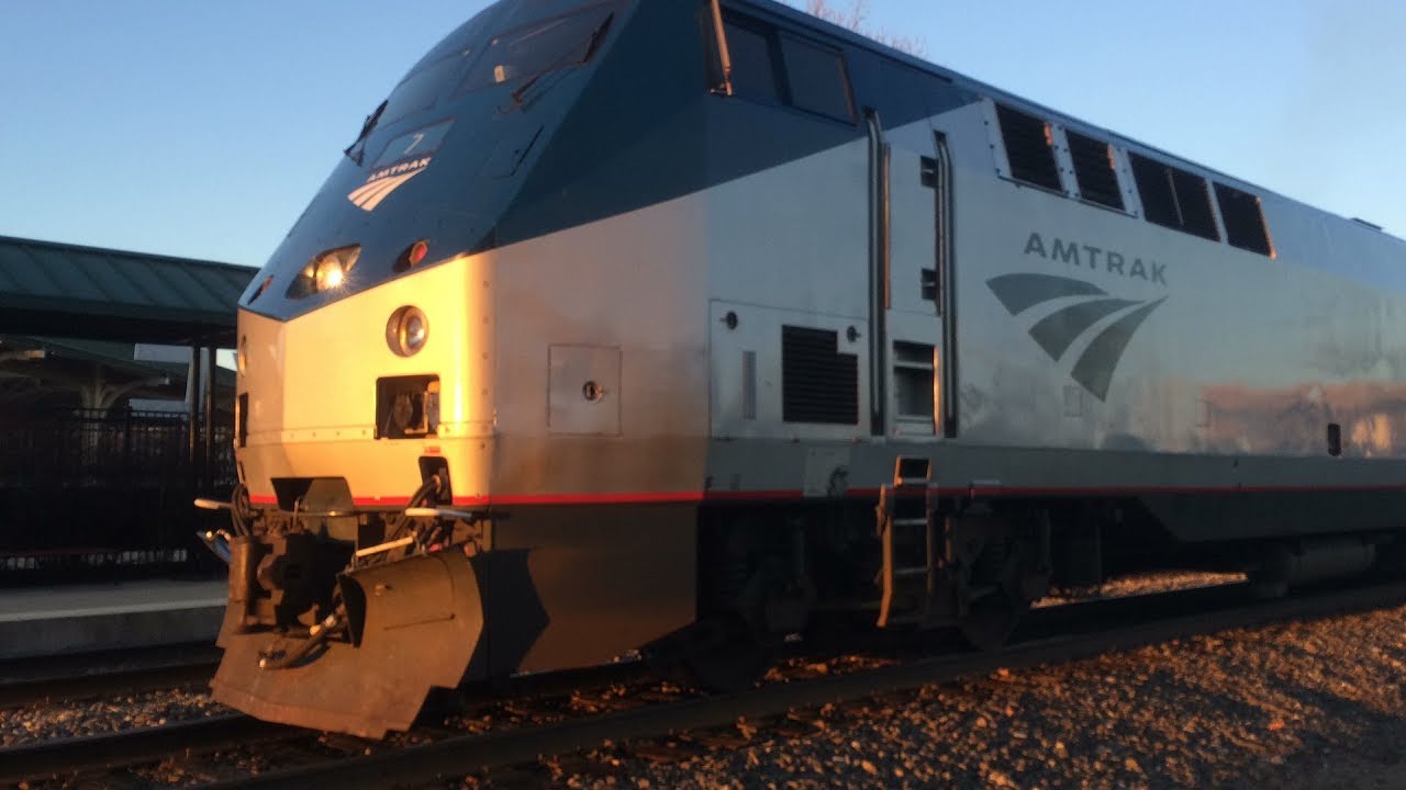 Amtrak Train Trip to and from Manassas, VA and Washington, D.C. - YouTube