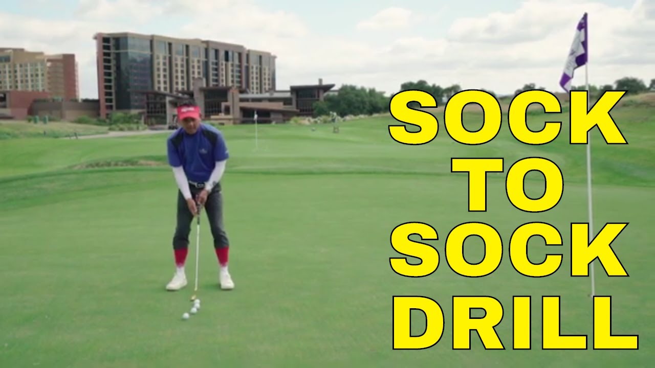 GOLF TIP - SOCK TO SOCK PUTTING TIP - YouTube