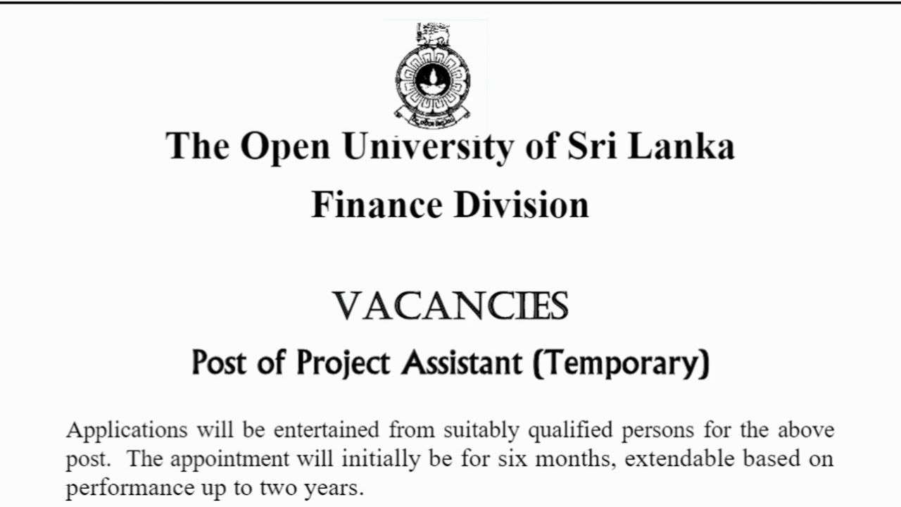 How to apply open university vacancies - YouTube