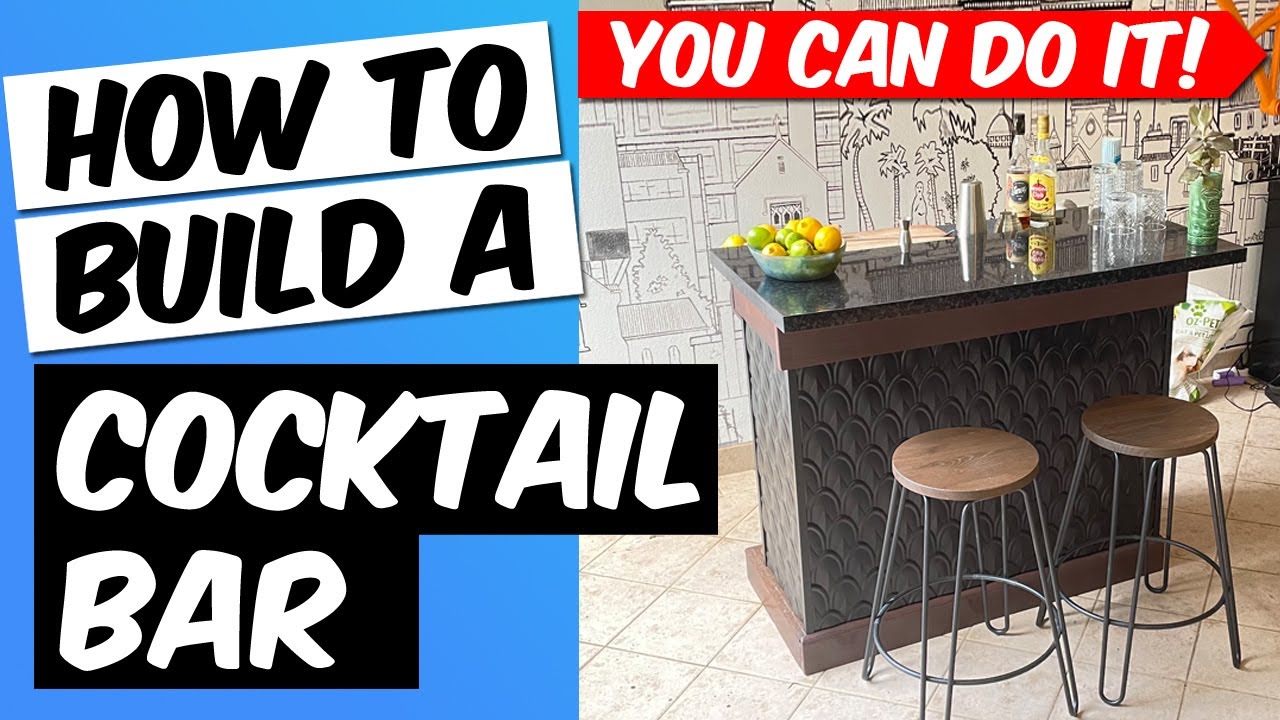 How to make a Home Cocktail Bar - YouTube