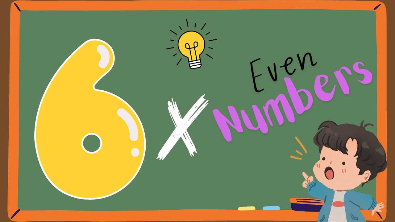 Learn Math Trick - Even Numbers x 6 - The Lab - YouTube
