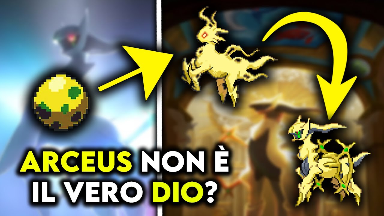 LE ORIGINI DEL POKEMON DIO ARCEUS E DELL'INTERO UNIVERSO POKÉMON ...