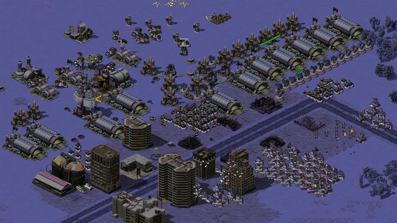 Red Alert 2 | Extra Hard Ai | 7 Vs 1 | Below 32 Degrees Map - YouTube