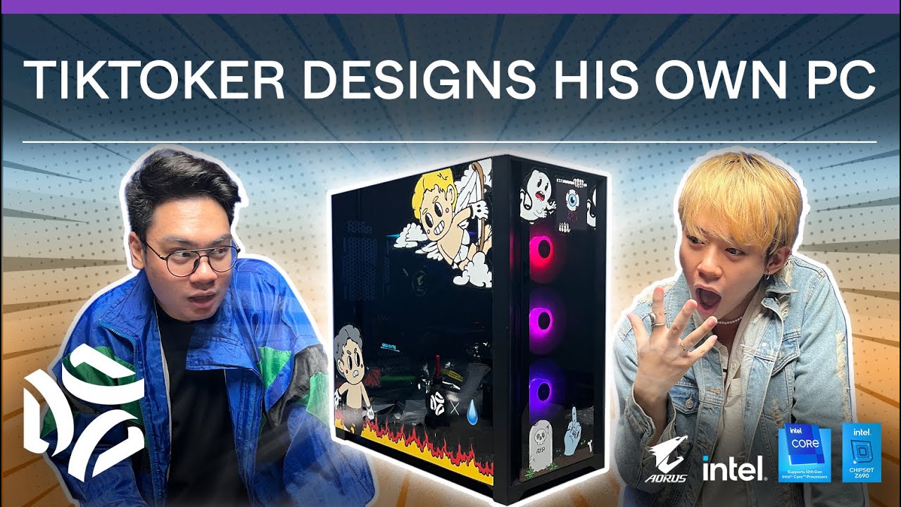 We Let A Tiktoker Design His Own PC !!! - YouTube