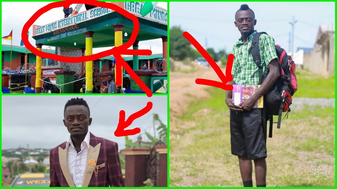 WOW! Lil Win Opens Biggest School In Kumasi - YouTube