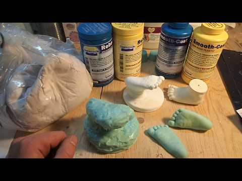 DIY: Baby Foot Life Cast and Silicone Stamp using Smooth-On