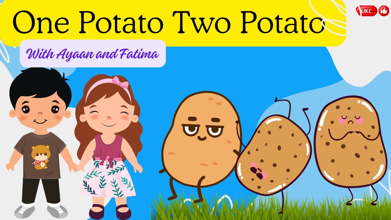 🎶 One Potato, Two Potato Song for Kids | Fun Counting Rhyme with Ayaan ...