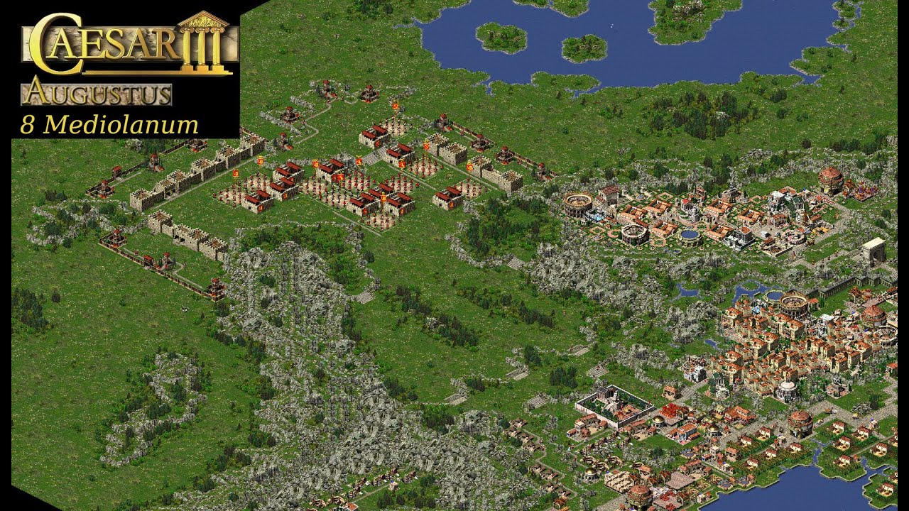Caesar 3 Reconquered Augustus 8 Mediolanum - YouTube