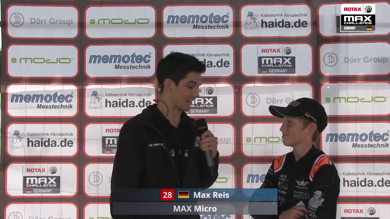 Max Reis - Meisterinterview - RMC Germany Wackersdorf - 2018 - YouTube