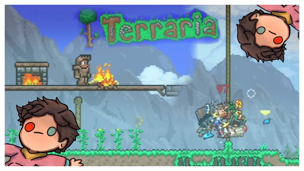 "Terraria is fun" | Terraria Expert Mode | funny moments - YouTube