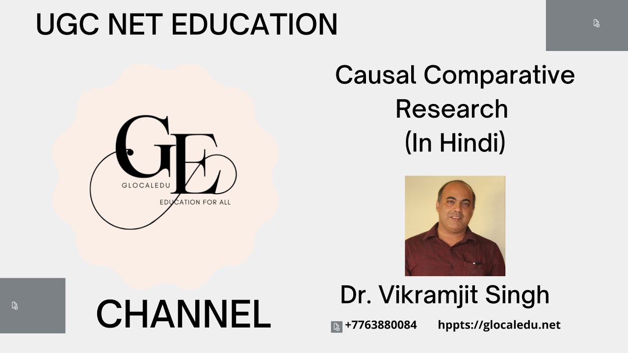 Causal Comparative Design - YouTube