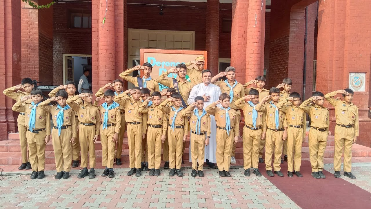 March Past and flag hoisting by Worthy Principal and Students on 6th ...