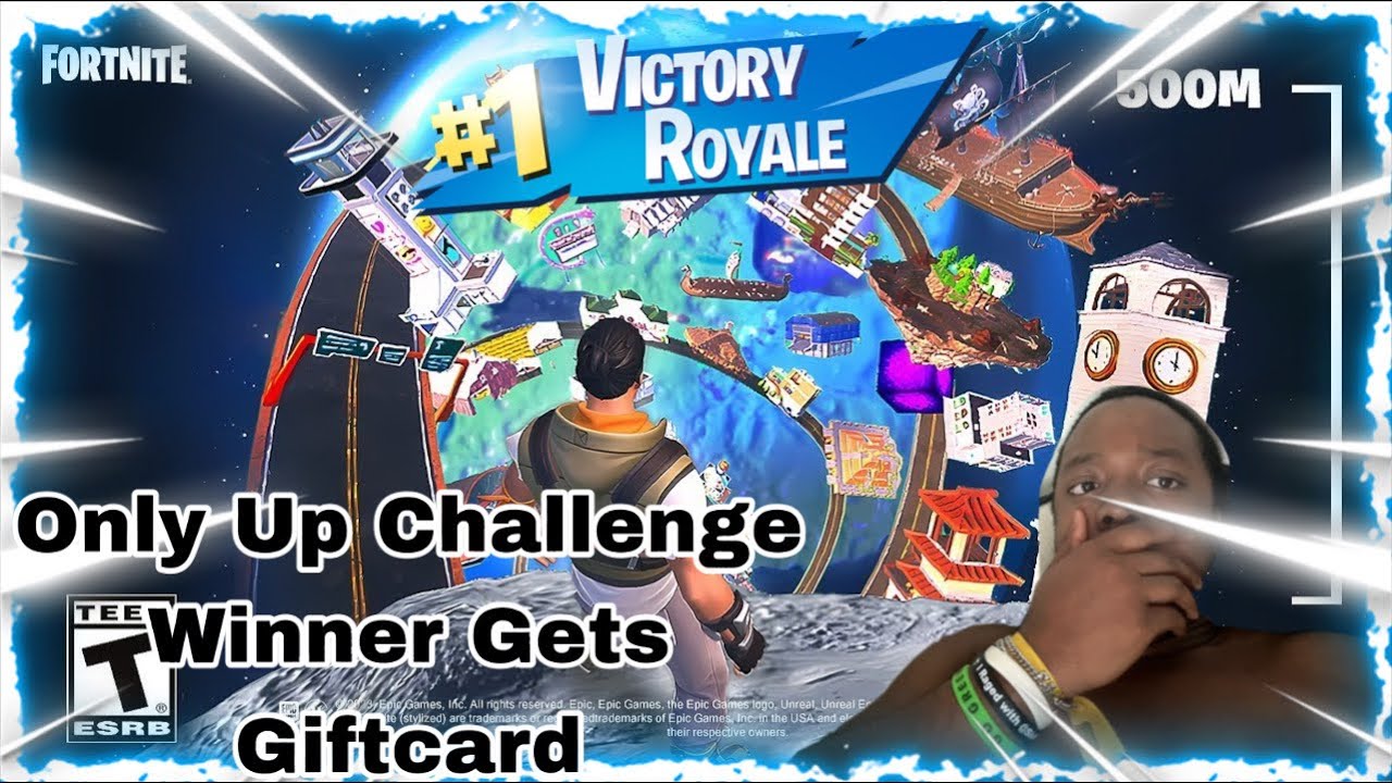 I Hosted A Only Up Challenge For A Gift Card - YouTube