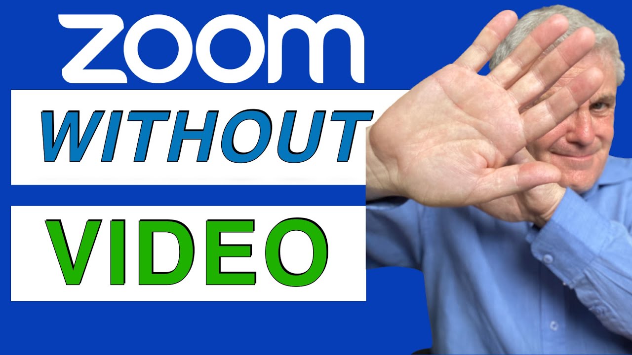 How to Turn Off Video in Zoom Meeting | Join ZOOM Without a CAMERA ...