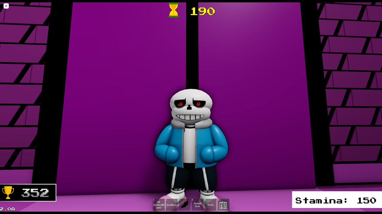 Playing as Dusttale Sans in Undertale: Last Corridor Remaster! - YouTube