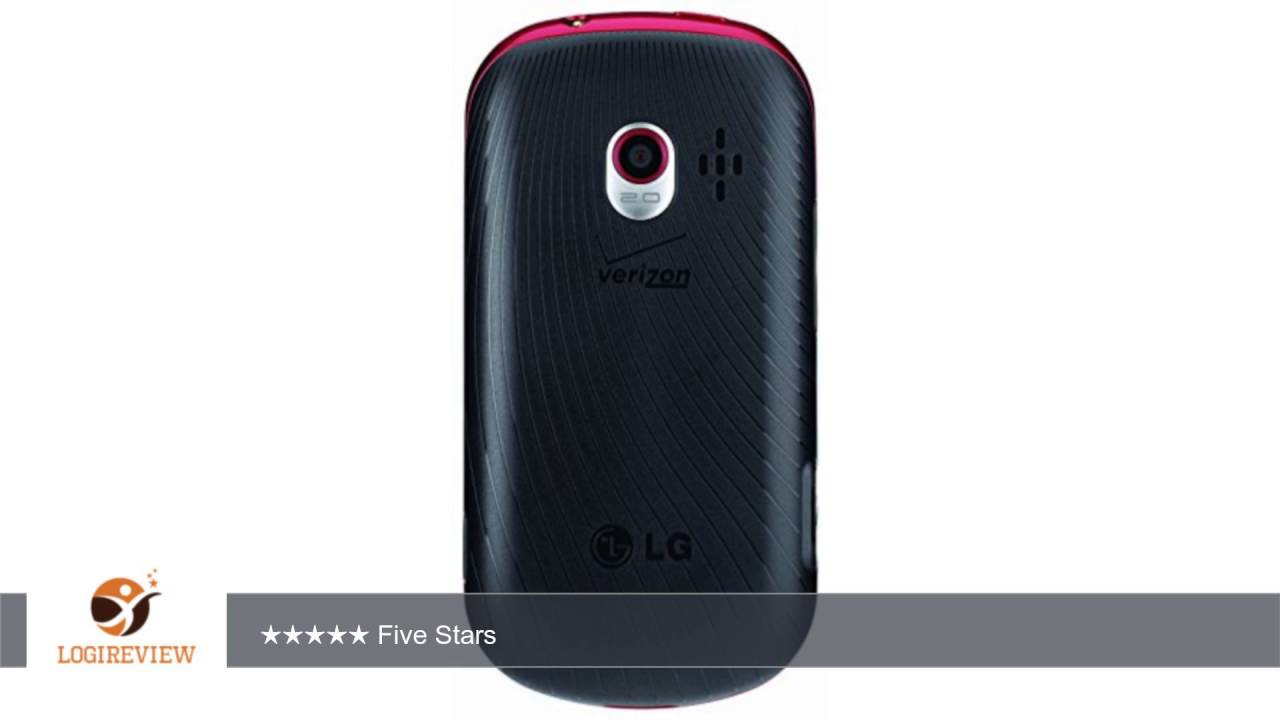 Verizon LG Extravert VN271 2MP Camera Touchscreen Cell Phone - Red ...