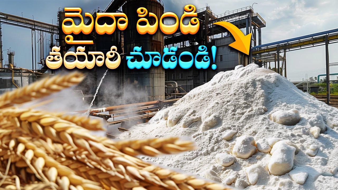 ఫ్యాక్టరీ లో మైదా పిండి ఎలా తయారు చేస్తారు? | How Maida is Made? - YouTube
