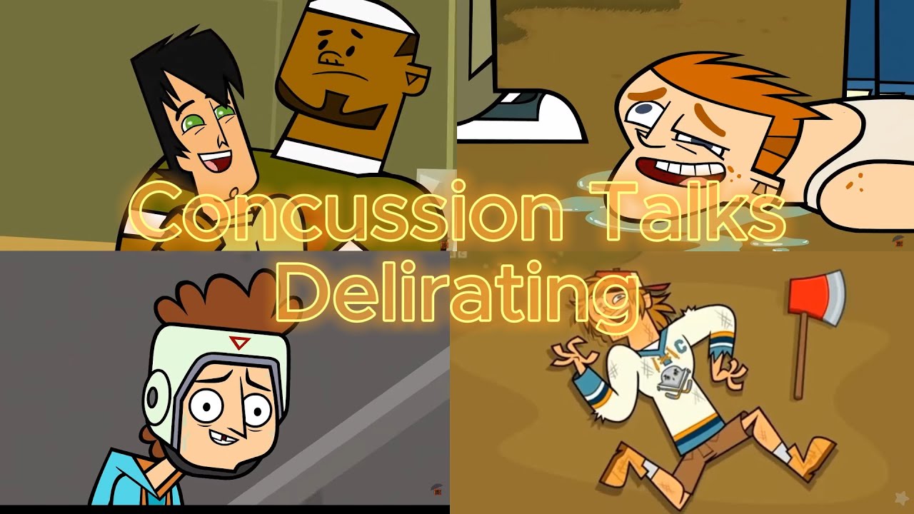Total Drama: Concussion Talks/Delirating Compilation - YouTube