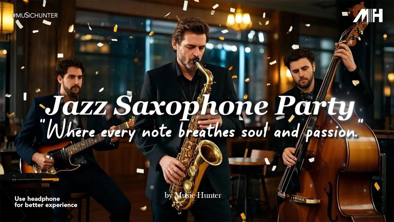 JAZZ SAXOPHONE PARTY INSTRUMENTAL "Where every note breathes soul and ...