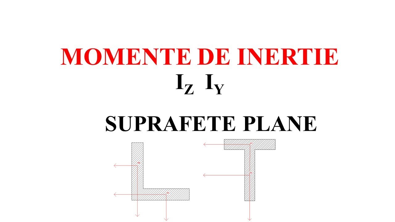 Caracteristici geometrice - Momente de Inertie si pozitia Centrului de ...