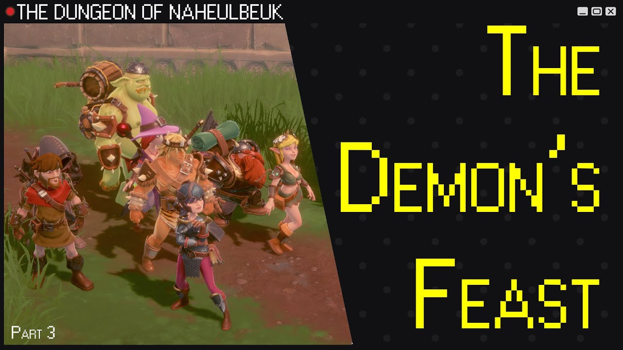 The Dungeon of #Naheulbeuk: Amulet of Chaos - The Demon's Feast - YouTube