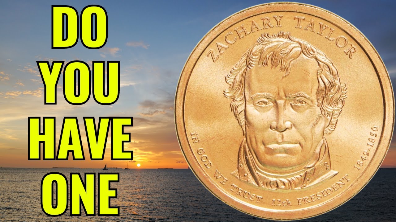 Unbelievable: Zachary Taylor's $1 Coin Worth Millions! Do You Have One ...
