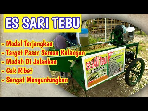 COBA JUALAN INI PASTI UNTUNG!!!Ide jualan es tebu || Lengkap Dengan Analisa Usaha