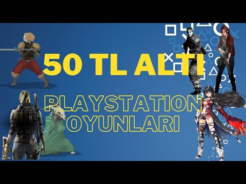50 TL ALTI PLAYSTATION OYUNLARI