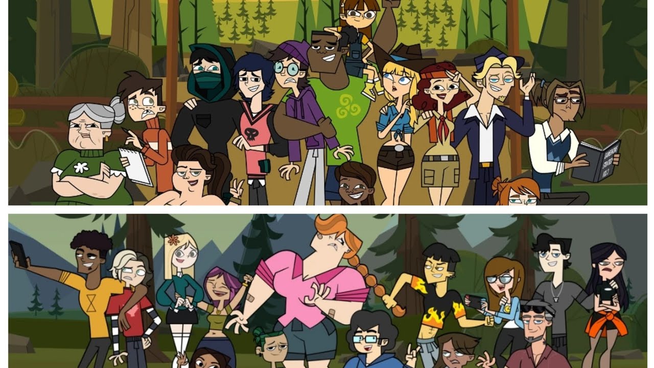 Total Drama Disventure Camp Characters As Fanart - YouTube