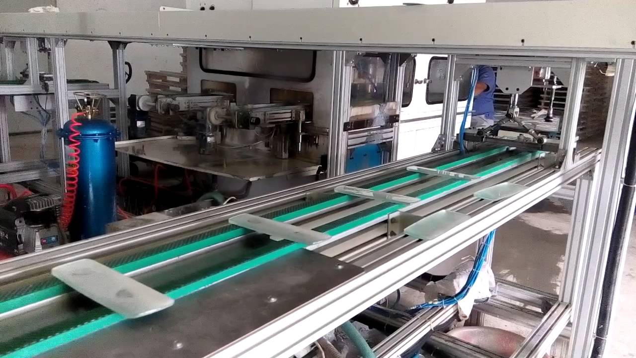 production line of car interior mirror - YouTube