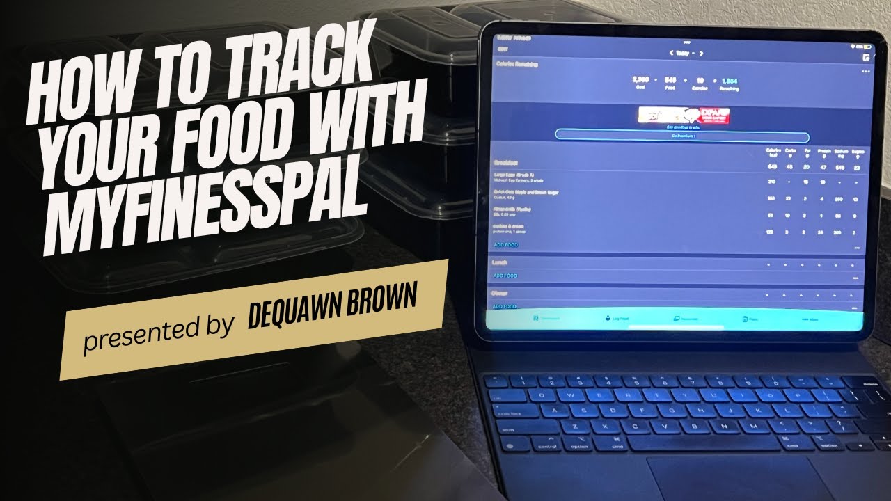 How To Track Your Food Using MyFitnessPal - YouTube