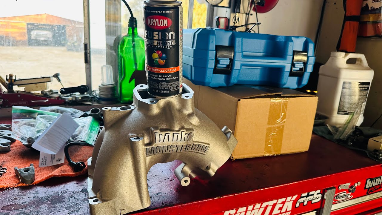 Banks Power CARB compliant MONSTER RAM Intake Horn. Cummins 4th Gen Ram ...