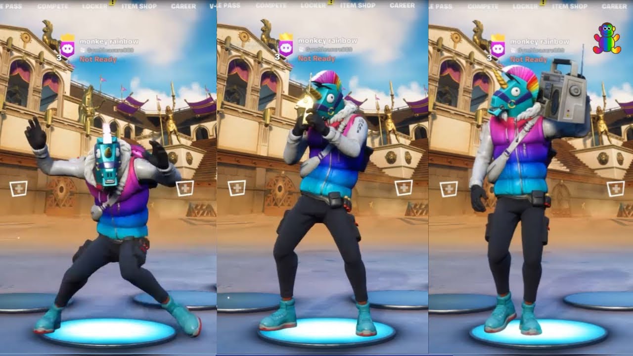 New Llambro Skin doing Emote in Lobby for tiktok use - YouTube