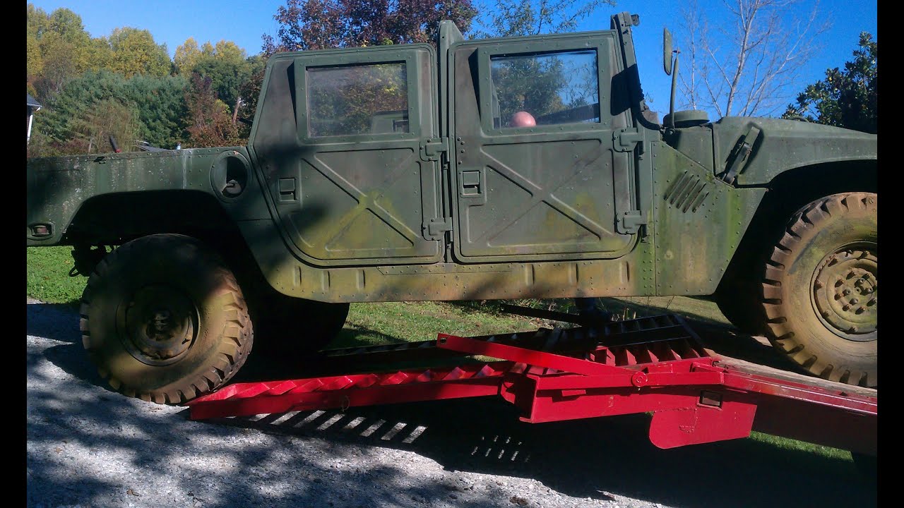 Hmmwv M998A1 restoration project video 2 - YouTube
