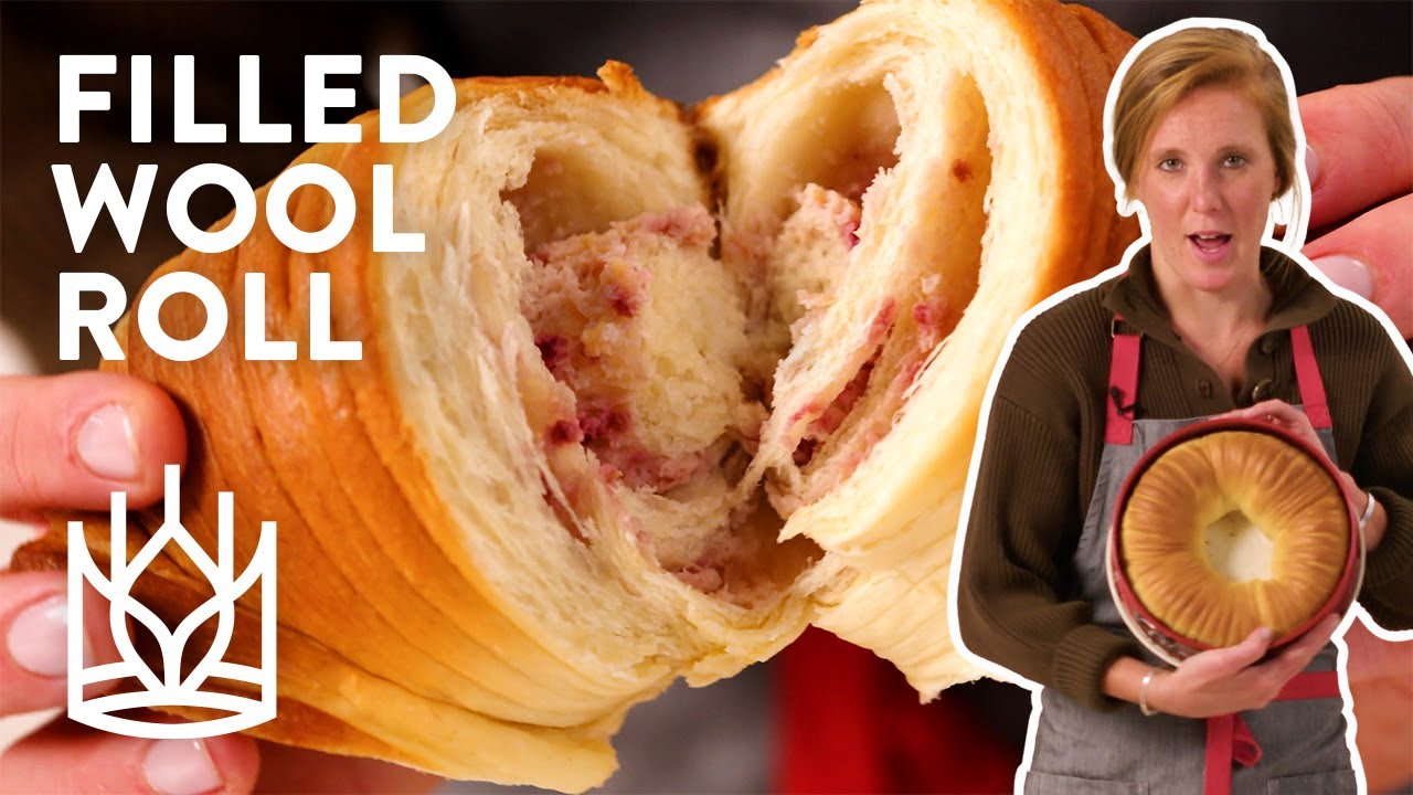Filled Wool Roll is Easy & Stunning - YouTube