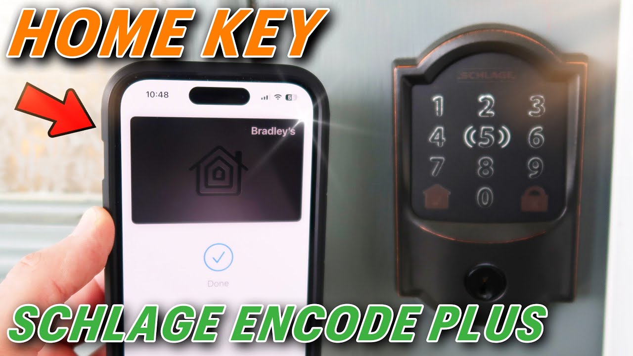 The HYPE is REAL - Schlage Encode Plus with Apple Home Key - YouTube