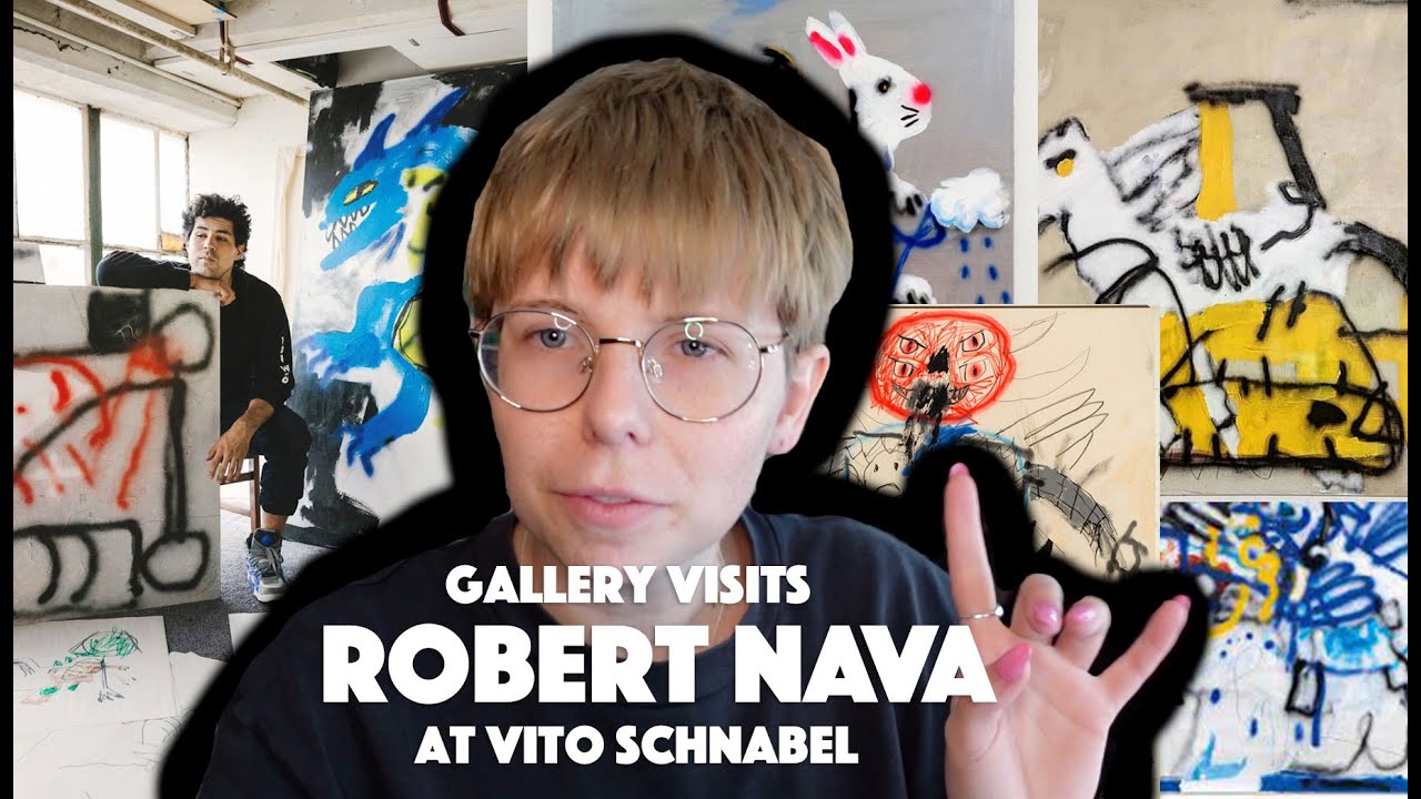 Gallery Visits | Robert Nava at Vito Schnabel - YouTube