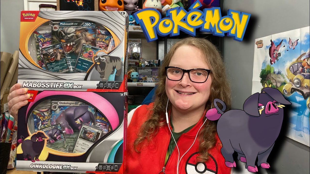 Pokémon TCG Opening - Oinkologne and Mabosstiff ex Boxes! - YouTube