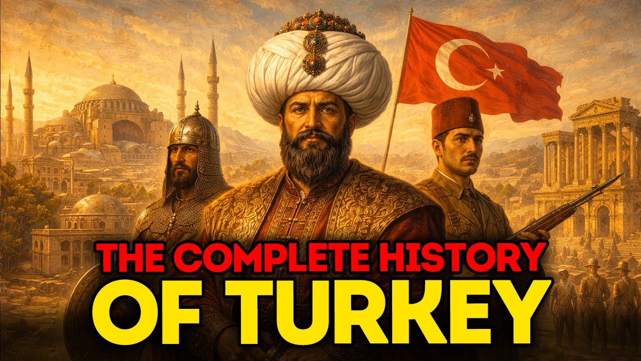 TURKEYS CRAZY HISTORY FROM THE OTTOMAN EMPIRE TO MODERN REPUBLIC! - YouTube