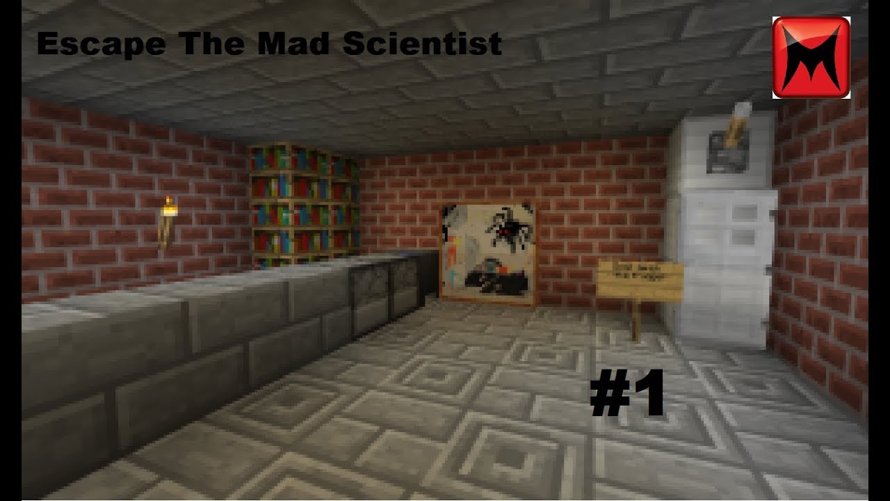 Escape The Mad Scientist Adventure Map - Episode 1 - WTF! - HD - YouTube