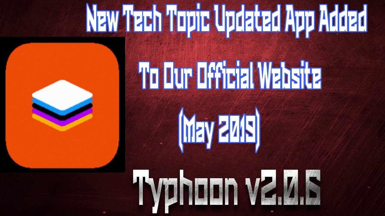New Tech App Added | Typhoon v2.0.6 | AF | Android Updated App | Mini ...