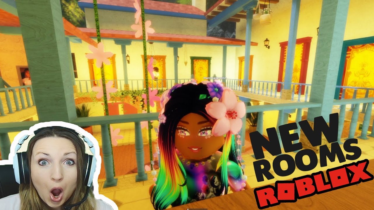 Disney Encanto Roblox Gameplay NEW ROOMS Tour Madrigal House! Isabella ...