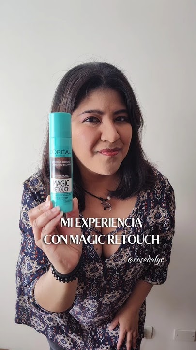 Mi experiencia usando MAGIC RETOUCH de L'oréal Paris - YouTube