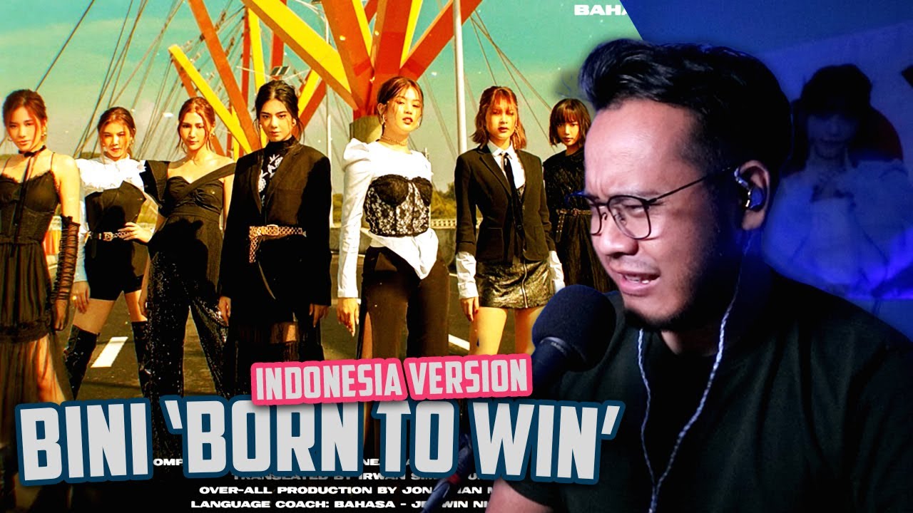 BAHASA INDONESIA?! BINI Born To Win First Impression (REACT!) - YouTube