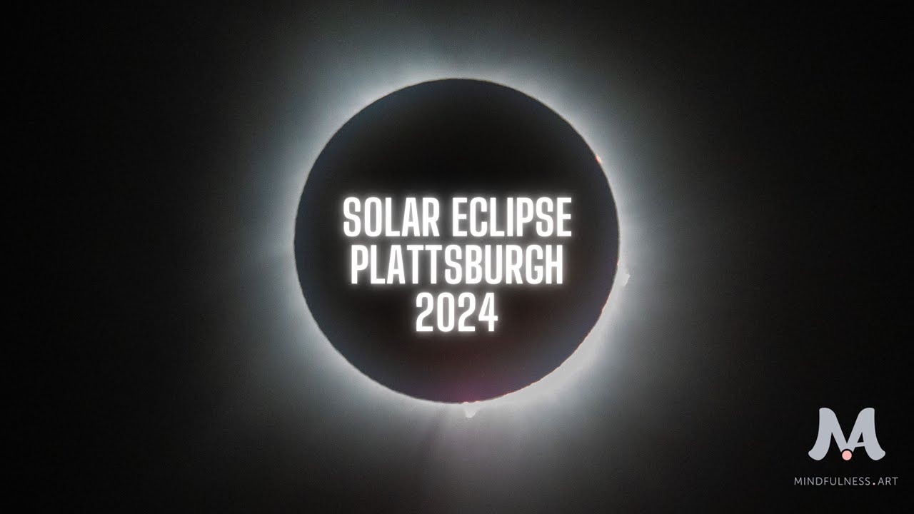 Solar Eclipse Plattsburgh 2024 - YouTube