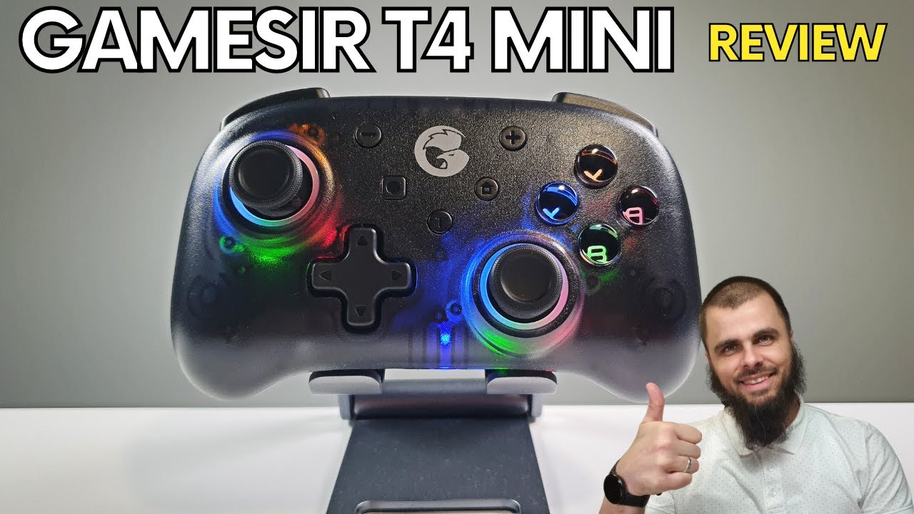 GameSir T4 Mini Unboxing I Review I Gaming test I Best $30 gamepad for ...