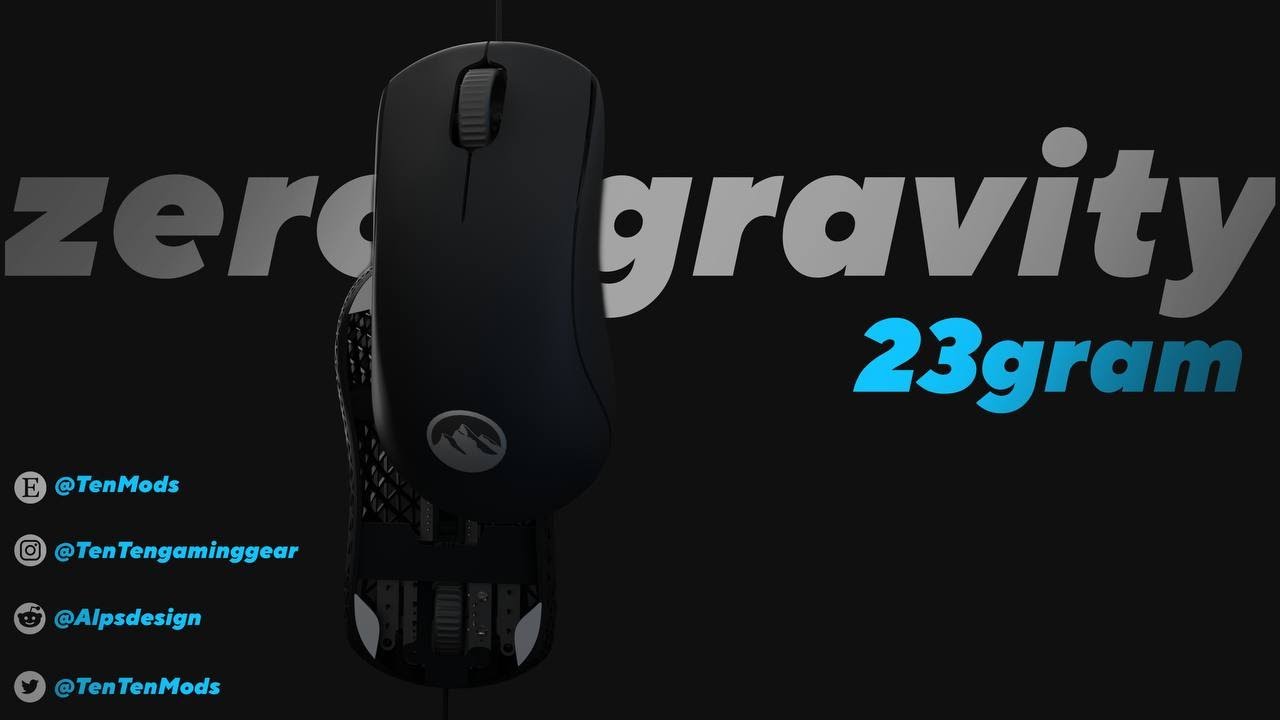 TenTen Zero Gravity first official trailer lightest mouse in the class ...