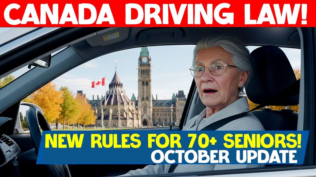 Canada Driving Law 2025 | New Rules for Seniors Over 70 | Starting ...