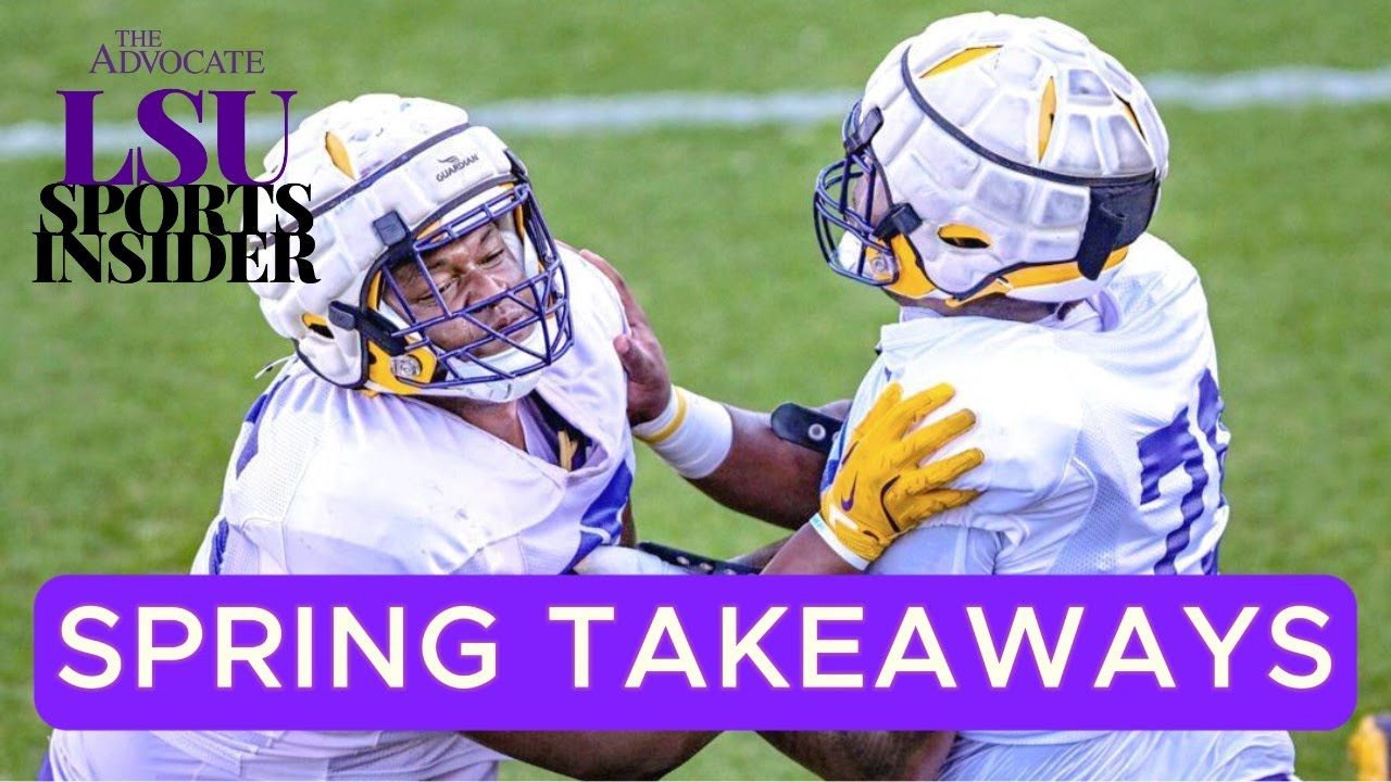 LSU spring football update: Standouts, position battles and more - YouTube