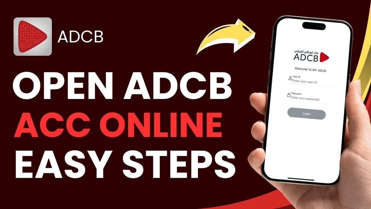 How to Open ADCB Account Online ! - YouTube
